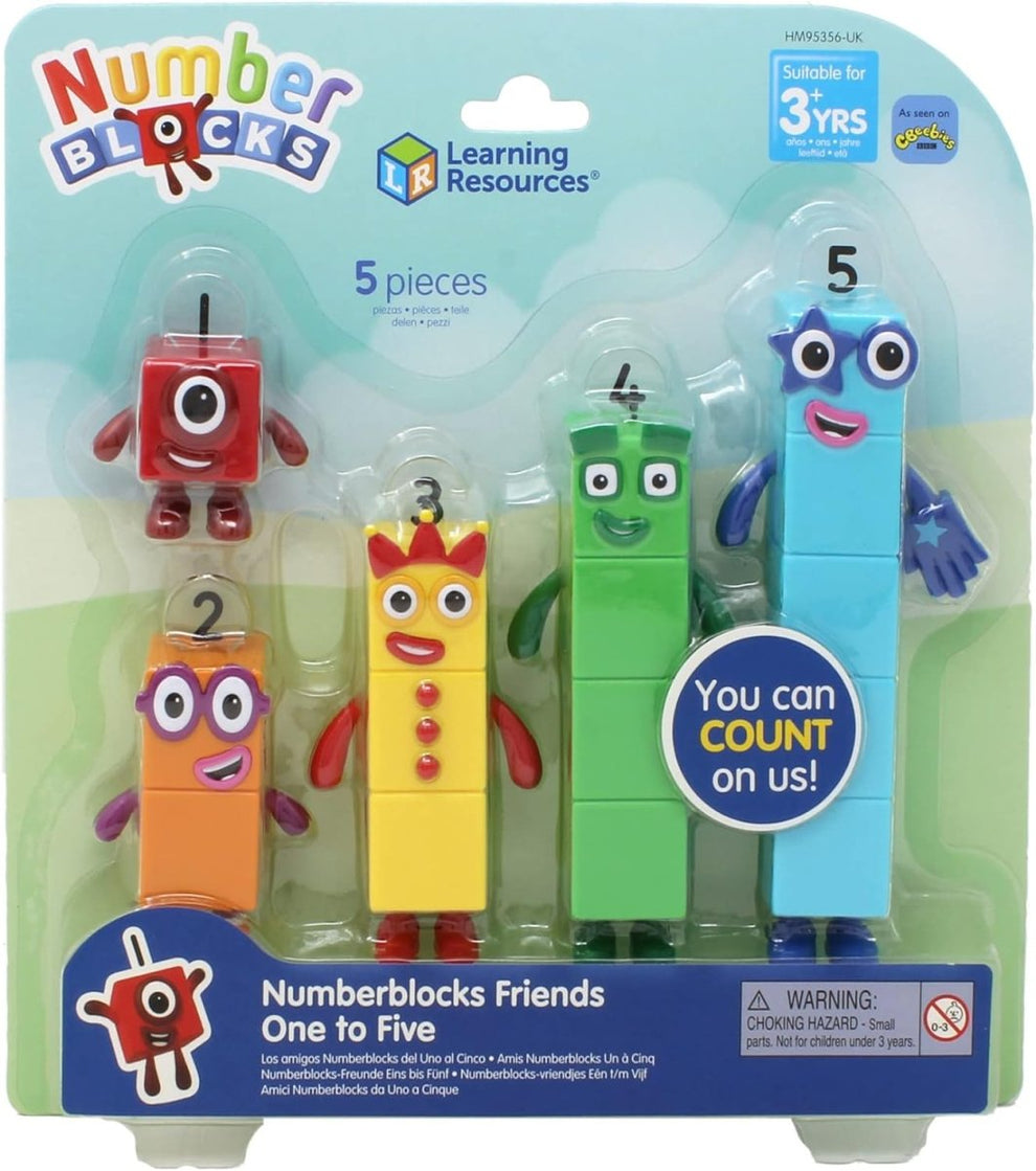 Learning Resources Numberblocks Friends One to Five Play Figures ...